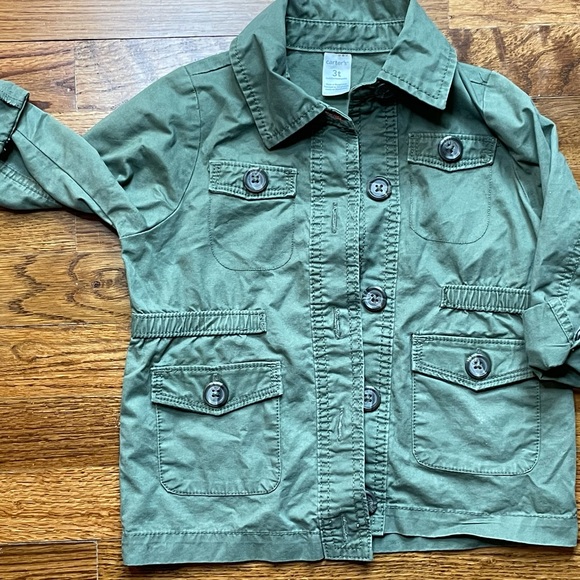 Carter's | Jackets & Coats | Carters Toddler Girl Military Jacket ...